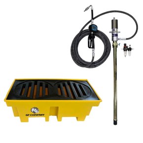 Kit Propulsora Pneumática de Óleo e Bacia de Contenção de 255L